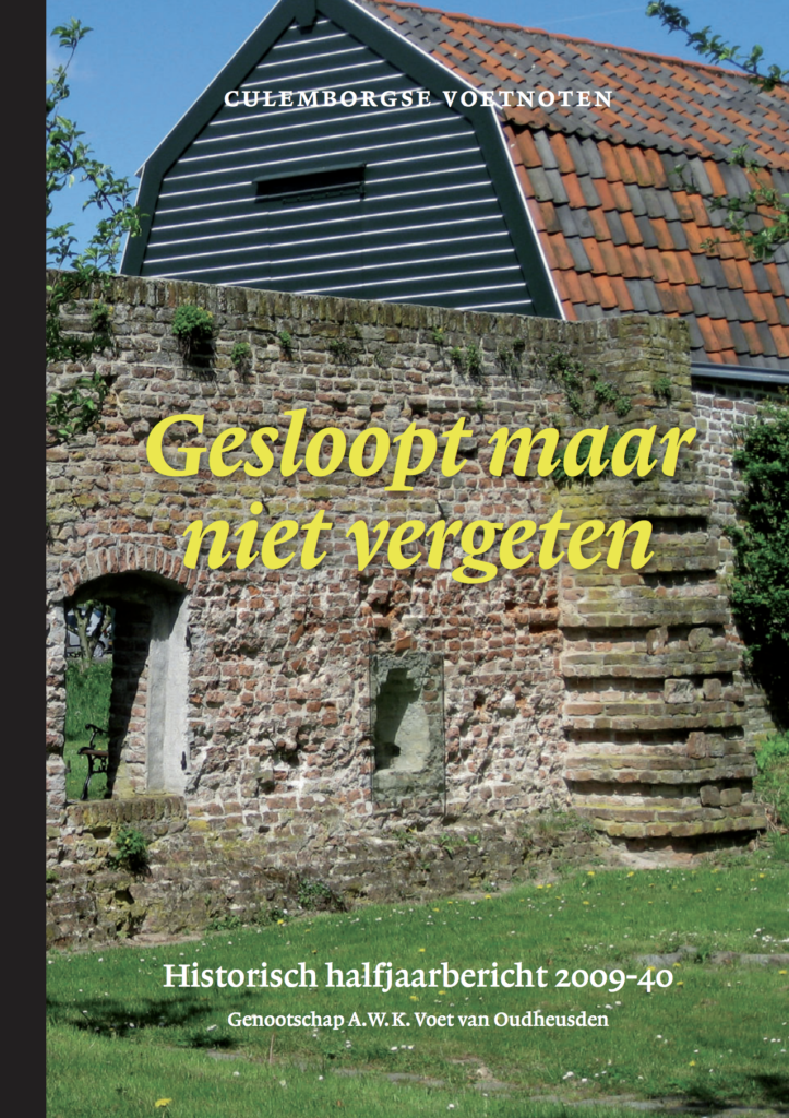 Voetnoten - Voet van Oudheusden